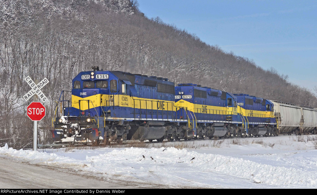 DM&E 6365, ICE's Marquette Sub.
